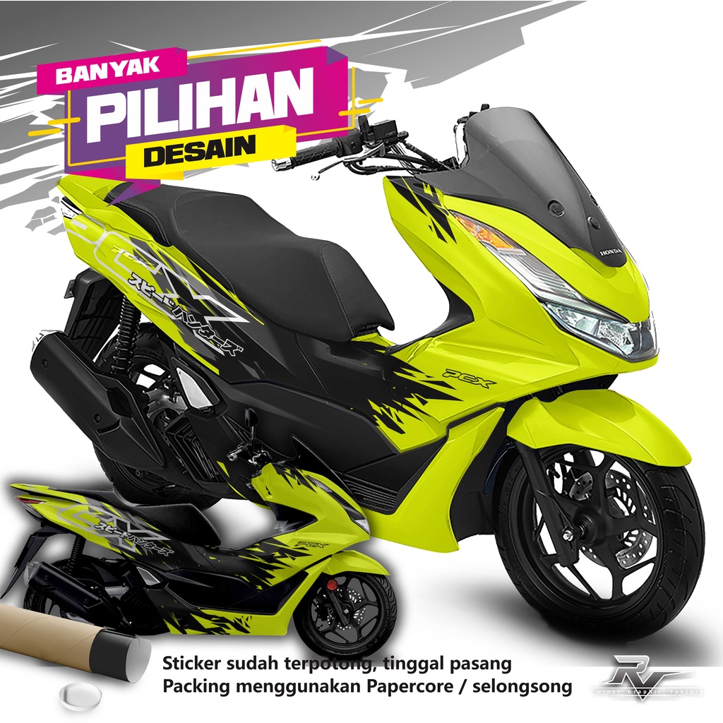 Jual Decal sticker / stiker motor New Pcx 160 custom full body ...