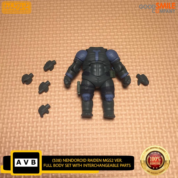 Jual Nendoroid (538) Raiden MGS2 Ver. Full Body Set With ...