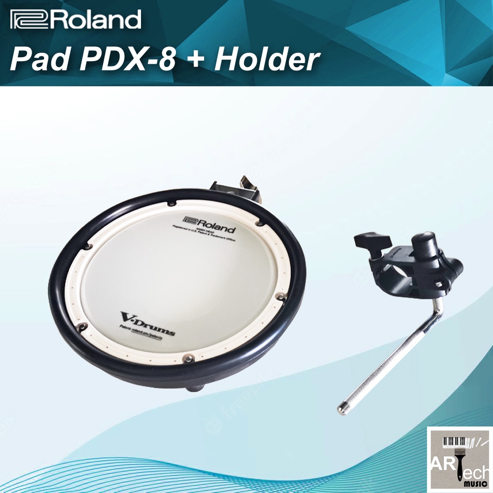 Jual Roland PDX-8 / PDX8 / PDX 8 Mesh V-Pad 8 Inch 2 Zone utk Drum ...
