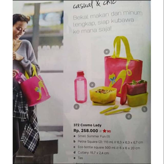 Jual TUPPERWARE COSMO LADY | Shopee Indonesia