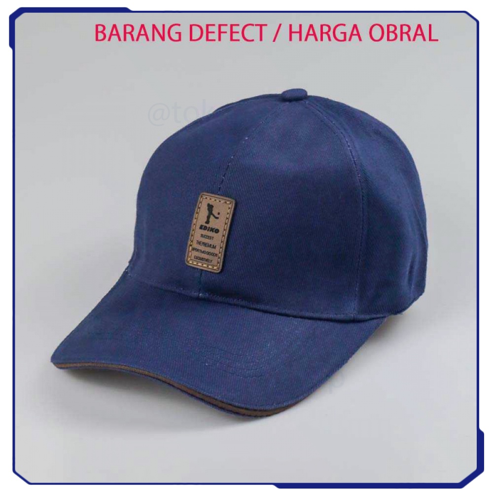 Jual Rhodey EDIKO Topi Baseball Golf Logo Ediko Sport (OBRAL/DEFECT ...