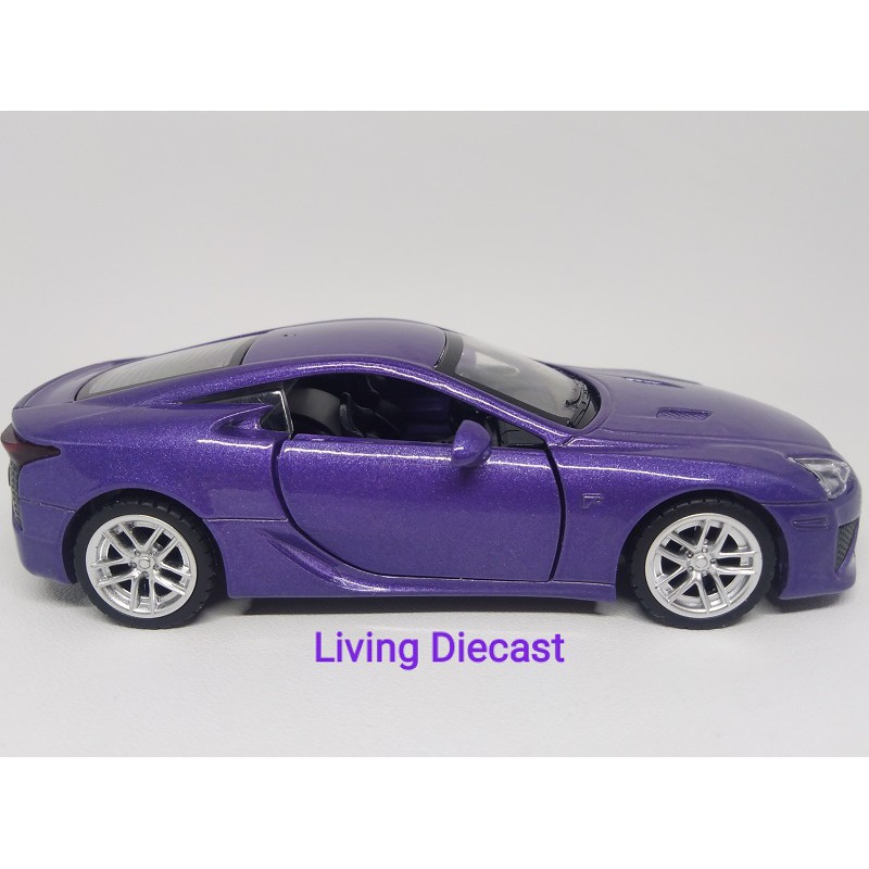 Jual Diecast / miniatur - Lexus LFA (purple color) | Shopee Indonesia