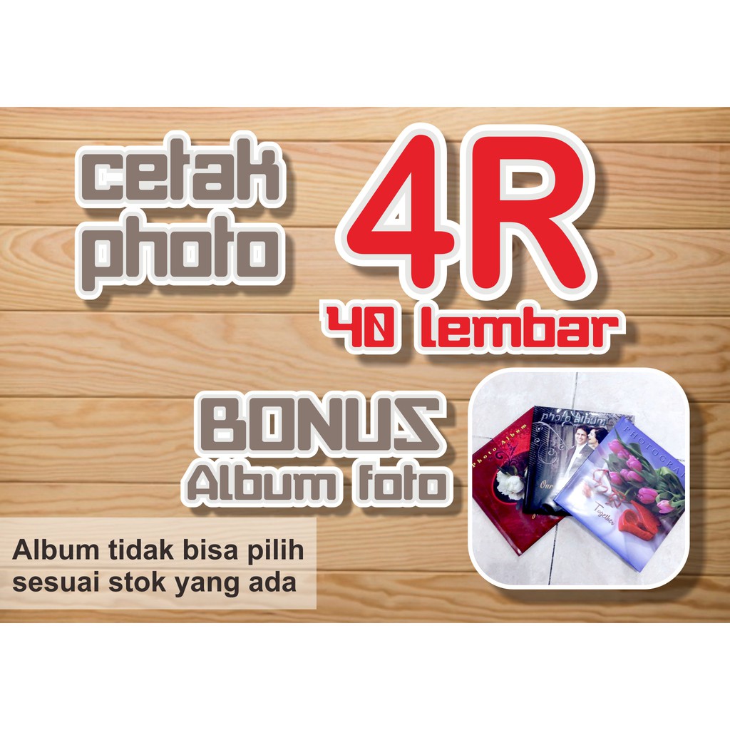 Jual cetak foto 4r + album | Shopee Indonesia