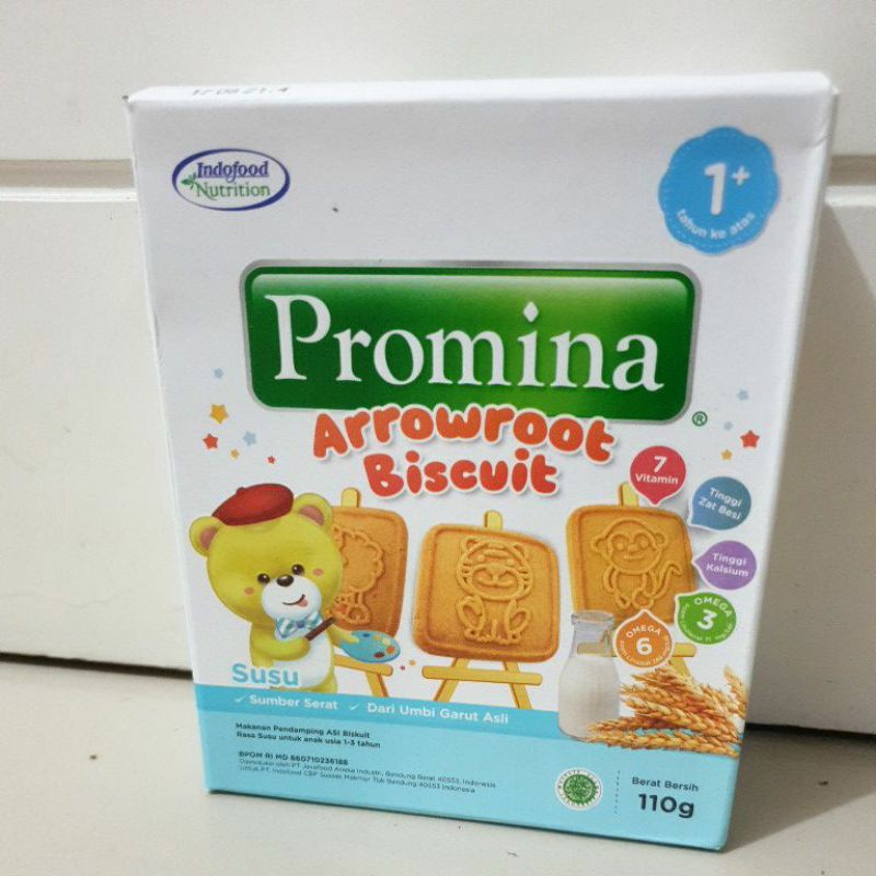Jual Promina biskuit arrowroot / biscuit bayi anak 110gr | Shopee Indonesia