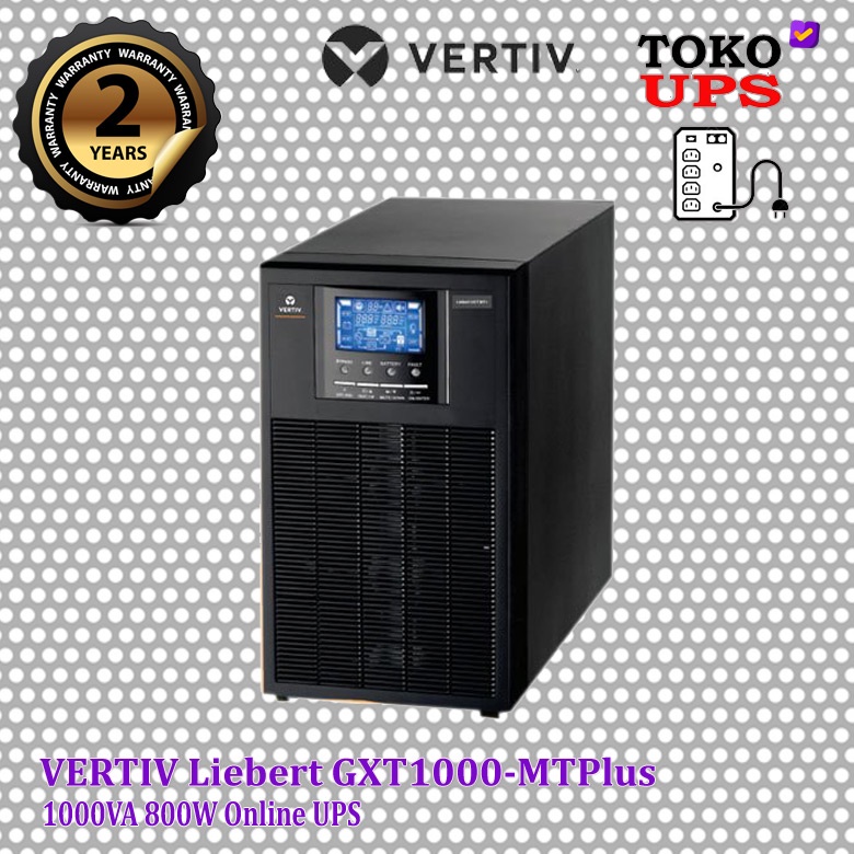 Jual UPS VERTIV LIEBERT GXT1000-MTPlusC230 1000VA 800W GXT1000MTPLUS | Shopee Indonesia