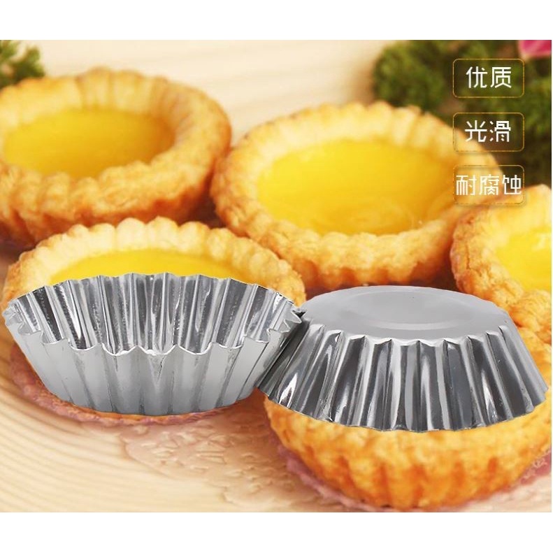 Jual Cetakan Kue Pie Susu Egg Tart Cetakan Kue Sus Bulat | Shopee Indonesia