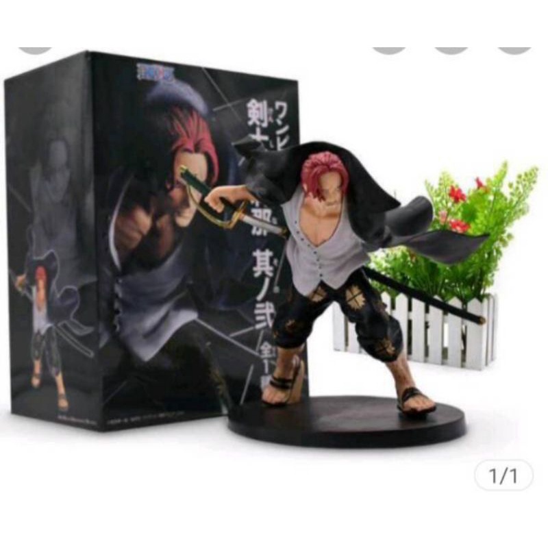 Jual figure akagami shanks one piece action figure shanks movie red one ...