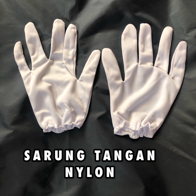 Jual Sarung Tangan Nylon Kain Putih (Pair) | Shopee Indonesia