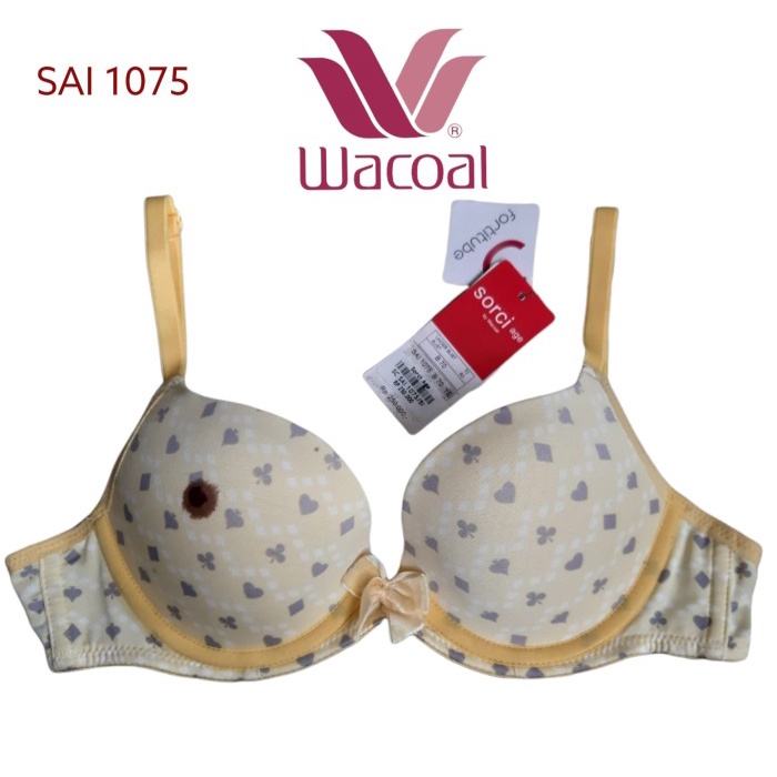 Jual Bra Wa coal SAI 1075 B2 Yellow With Playing Card Logo | Shopee Indonesia