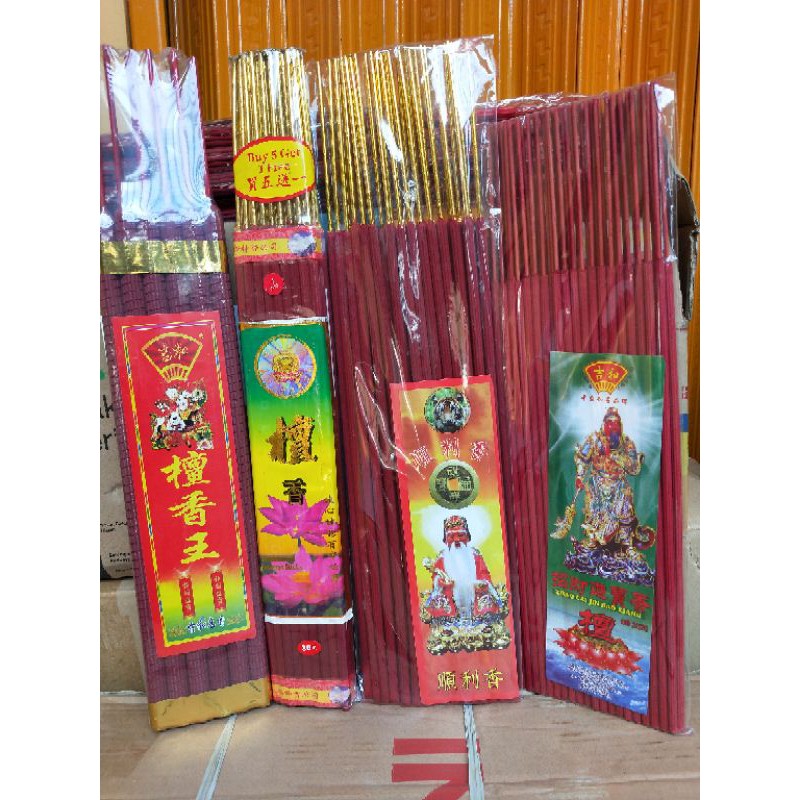 Jual Hio Dupa Wangi Sembahyang Merah / Dupa Besar / Hio Batang Besar ...