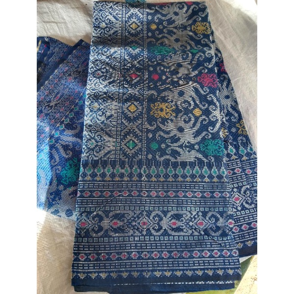 Jual SONGKET DENGAN PADUAN BENANG PERAK ATAU SILVER | Shopee Indonesia