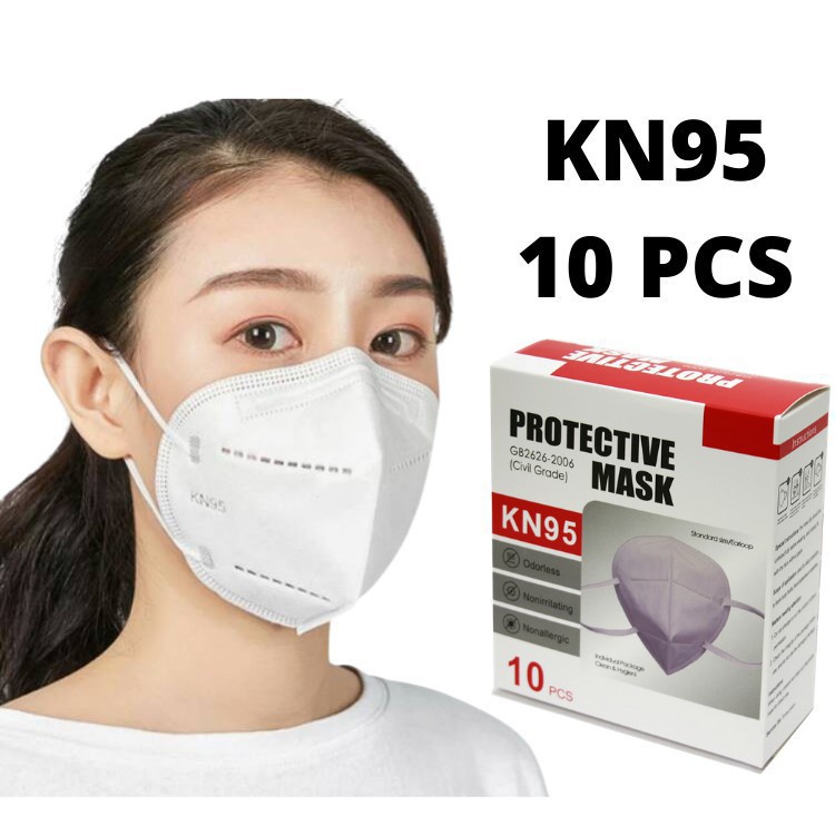 Jual MASKER KN95 PUTIH ISI 10 PCS PER BOX ORIGINAL 5PLY 5 LAPIS CANTOL ...