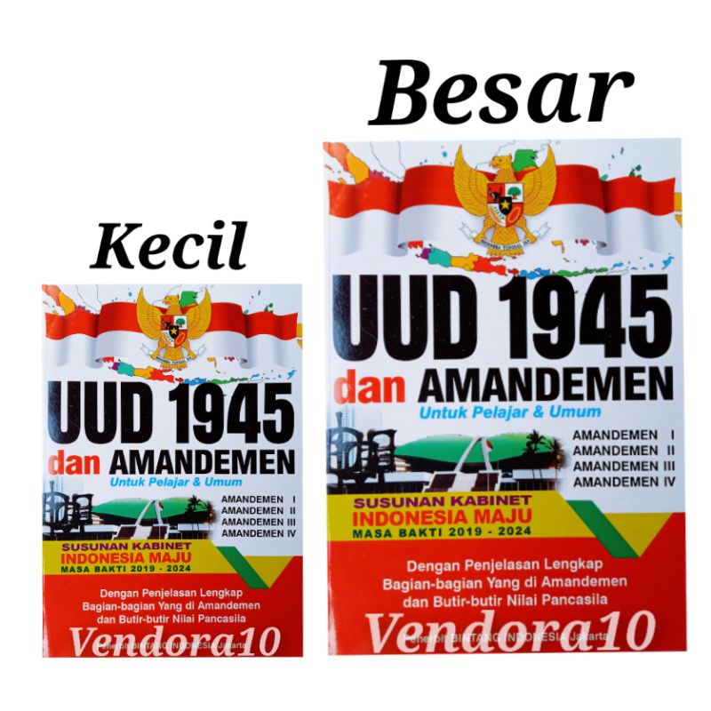 Jual Buku UUD 1945 dan Amandemen, Buku Pasal UUD 1945 | Shopee Indonesia
