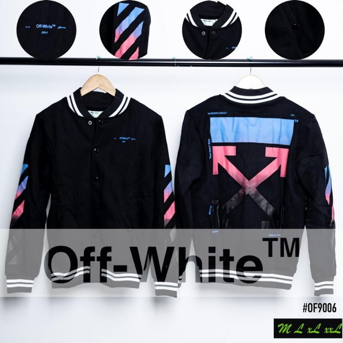 Jual Jaket pria Off white rainbow mirror 1 1 Limited Edition | Shopee ...
