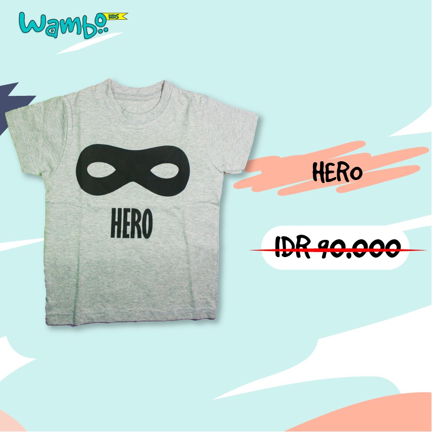 Jual Baju Anak Wambo Kids [Edisi Abu] | Shopee Indonesia
