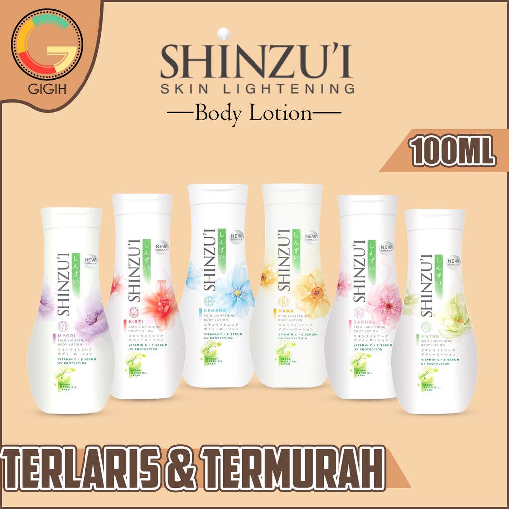 Jual Shinzui Body lotion 100ml / 210ML | Shopee Indonesia