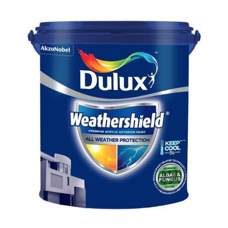 Jual Cat Tembok Luar Exterior Dulux Weathershield Dual Shield Warna