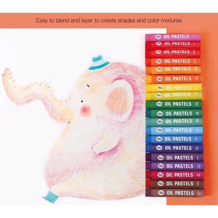 Jual PASTEL-DRY-OIL- JOAN MIRO OIL PASTEL 36 COLORS CRAYON -OIL-DRY ...