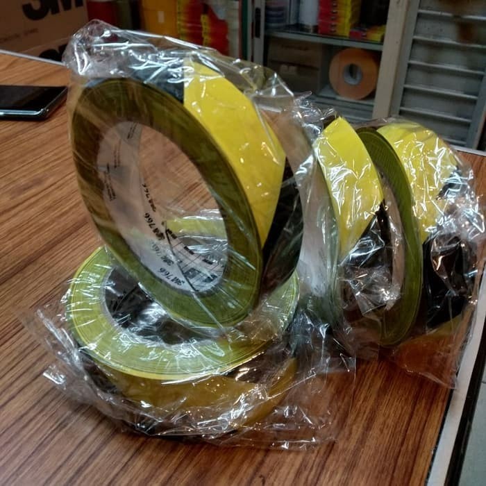 Jual Lakban Lantai 3M 766 Garis Polis Line Floor Marking Tape 1"x 33 Meter | Shopee Indonesia