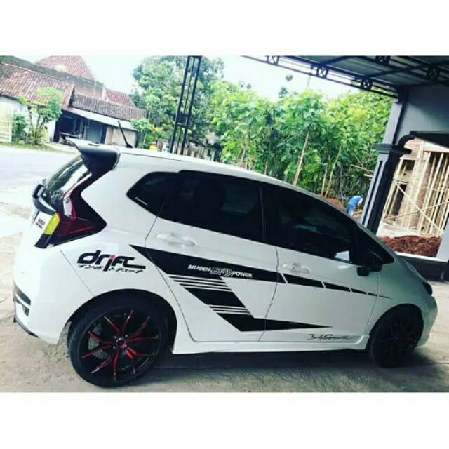 Jual Stiker mobil Honda jazz striping cutting honda jazz terlaris ...