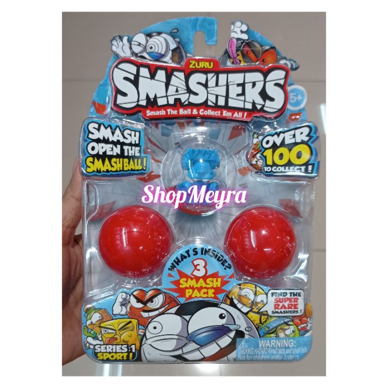 Jual Zuru Smashers Smashball 3 Smash Pack | Shopee Indonesia