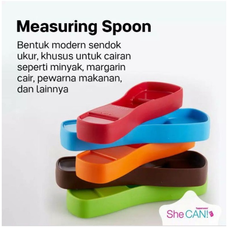 Jual measuring spoon tupperware sendok takar | Shopee Indonesia