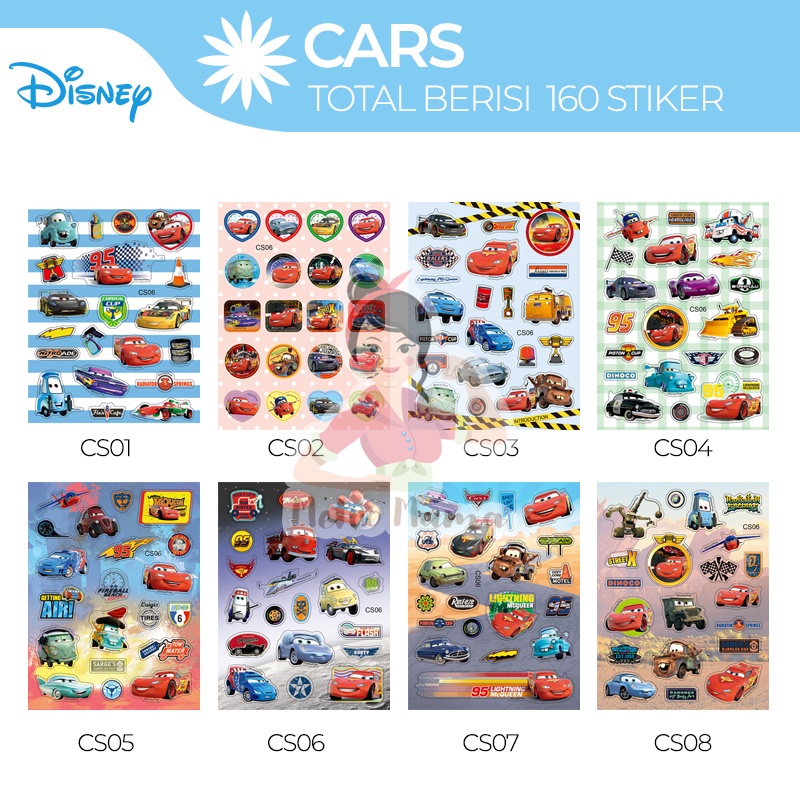 Jual Stiker Disney Princess Frozen Mickey / Sticker Set Murah untuk ...