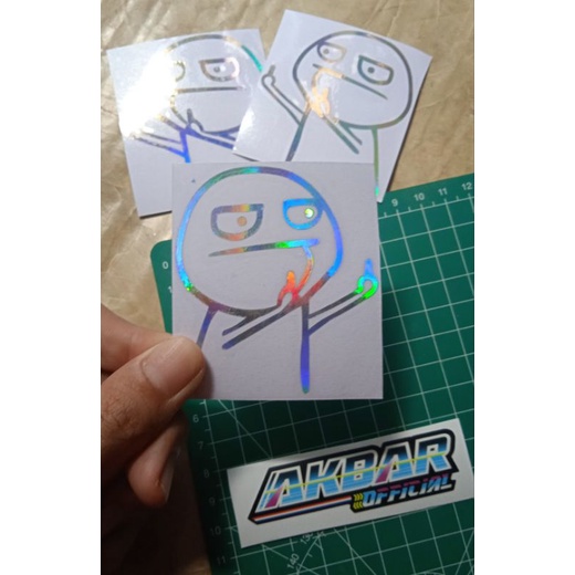 Jual STICKER MIDDLE FINGER FUCEK CARTOON LUCU MOBIL LEPTOP MOTOR ...