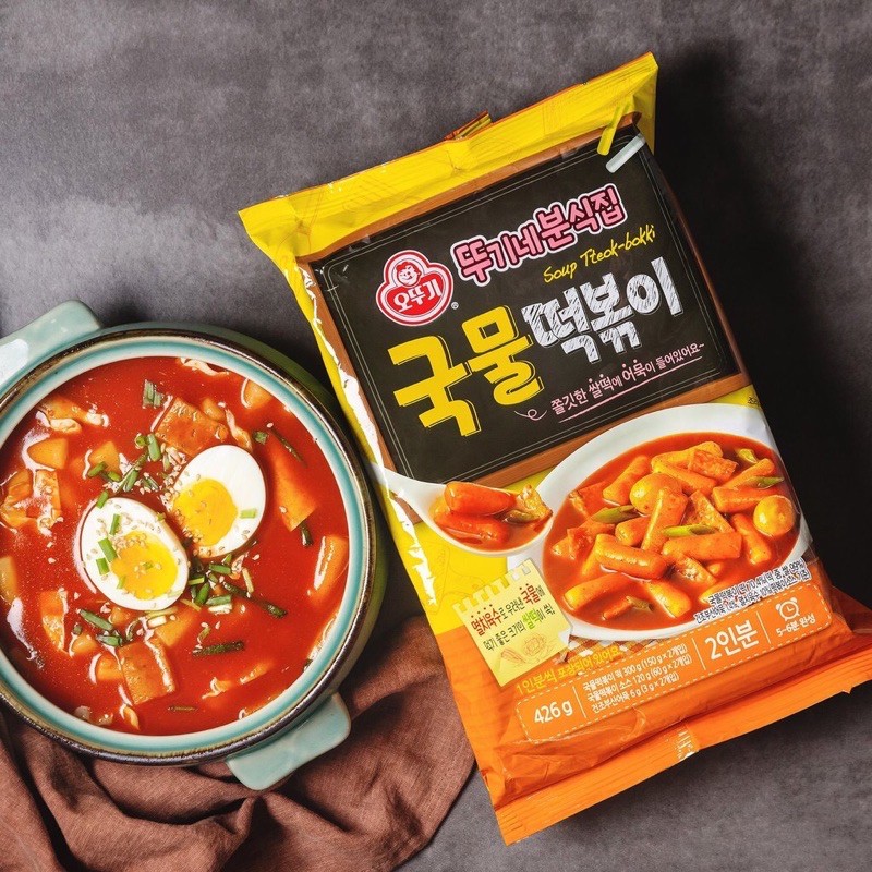 Jual Ottogi tteokbokki noodle soup rice cake korea ori mie ramen pedas ...