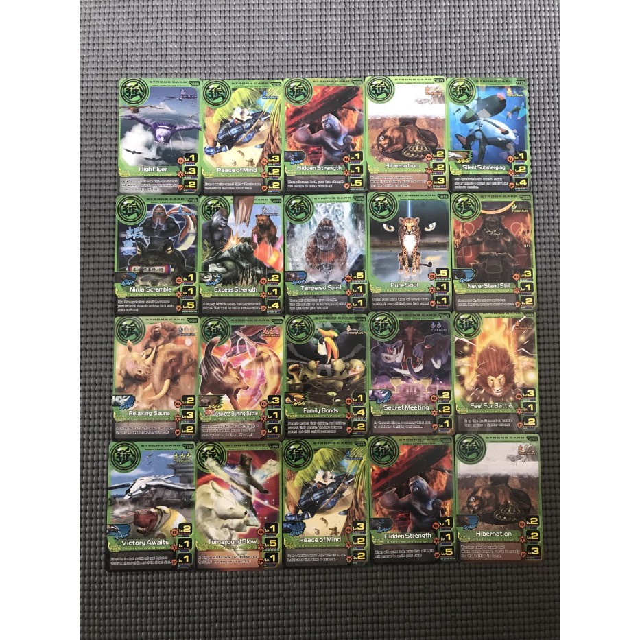 Jual Kartu Animal Kaiser Ver.1-8DX Strong Card (harga/kartu) 100% ...