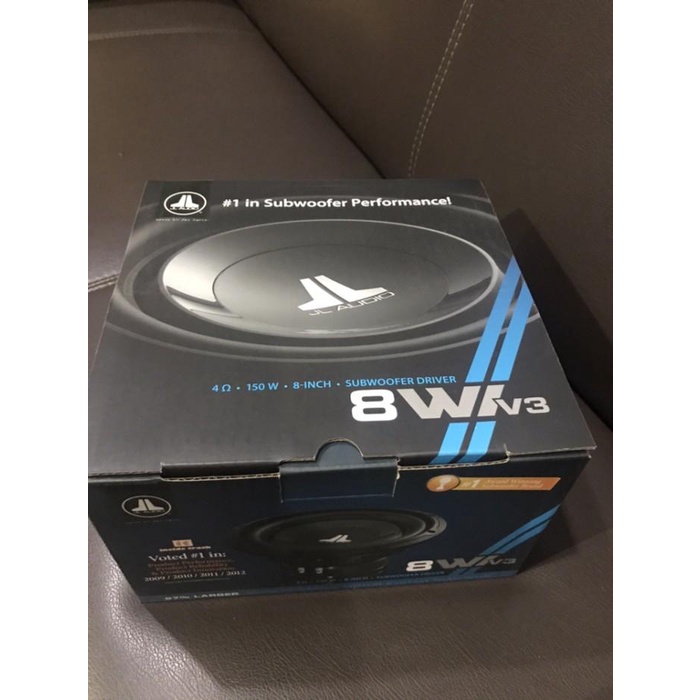 Jual Subwoofer Jl Audio W1 V3 8 Inch Original Garansi Single Coil 4 Ohm ...