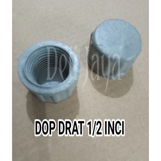 Jual Dop Drat Dalam pvc Penutup Pipa 1/2 inci | Shopee Indonesia