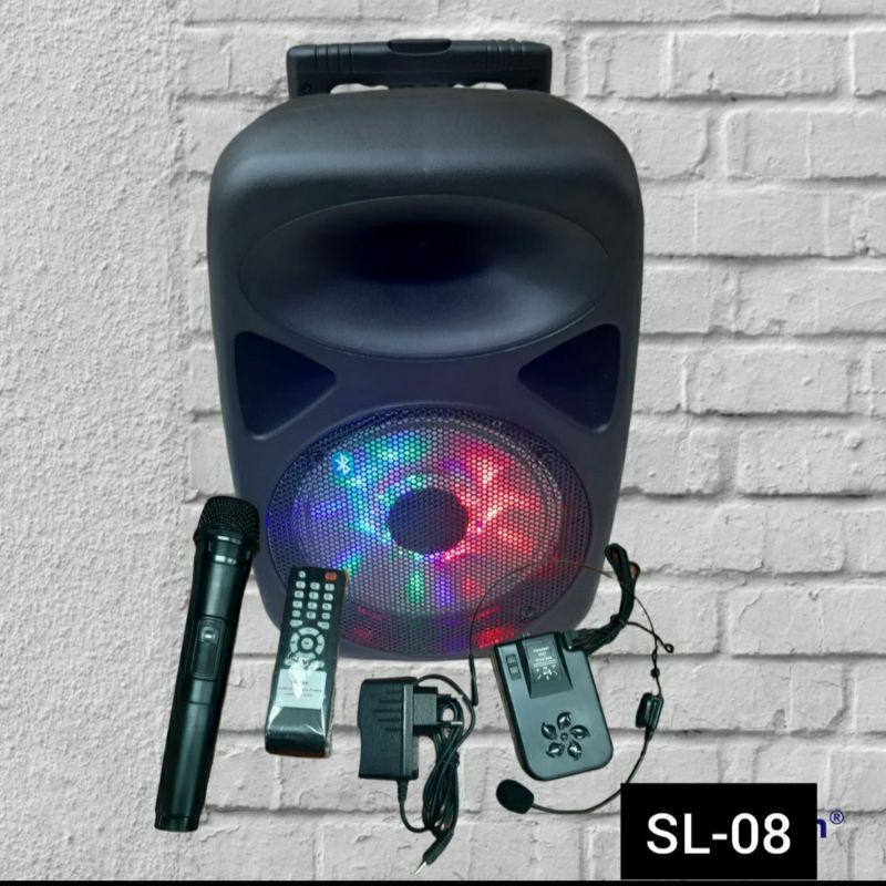 Jual Speaker meeting portable 8inch VPK SL08 original Vpk SL08 SL08 ...