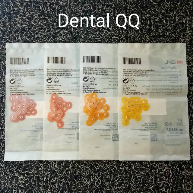 Jual Soflex 3M ESPE extra thin polishing softlex disc disk dental sof ...