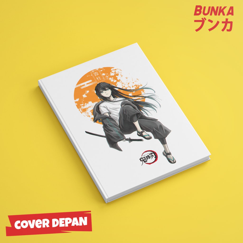 Jual Notebook Anime Kimetsu no Yaiba Tokito Muichiro Hardcover A5 Buku ...