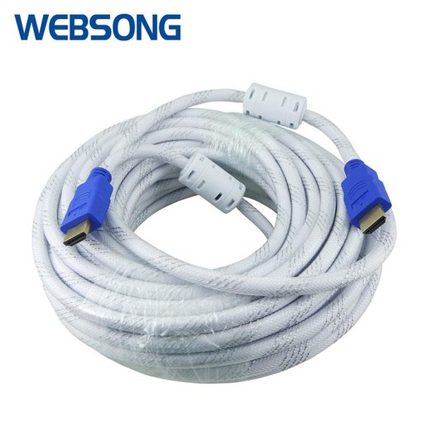 Jual Kabel Putih HDMI 1080p Websong 10m | Shopee Indonesia
