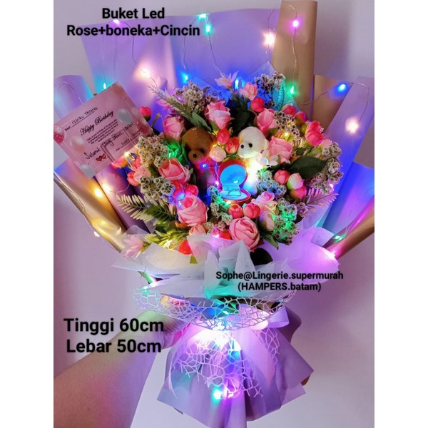 Jual BUKET ULTAH / BUKET MURAH / BUKET LAMPU / BUKET LED / BUKET BATAM ...