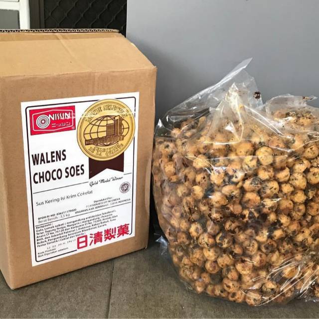 Jual SOES WALLENS COKELAT LUMER 1 KARTON 3.5 KG - Makanan Ringan Sus ...