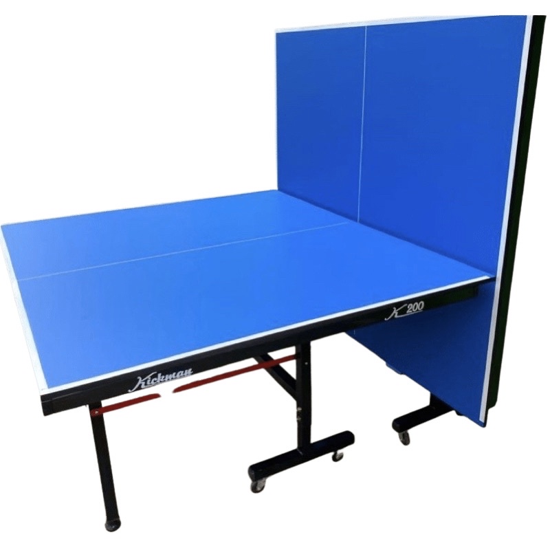 Jual Meja Ping Pong / Meja Pingpong / Tenis Meja Roda 8 Semi MDF KICKMAN 200 ORIGINAL | Shopee ...