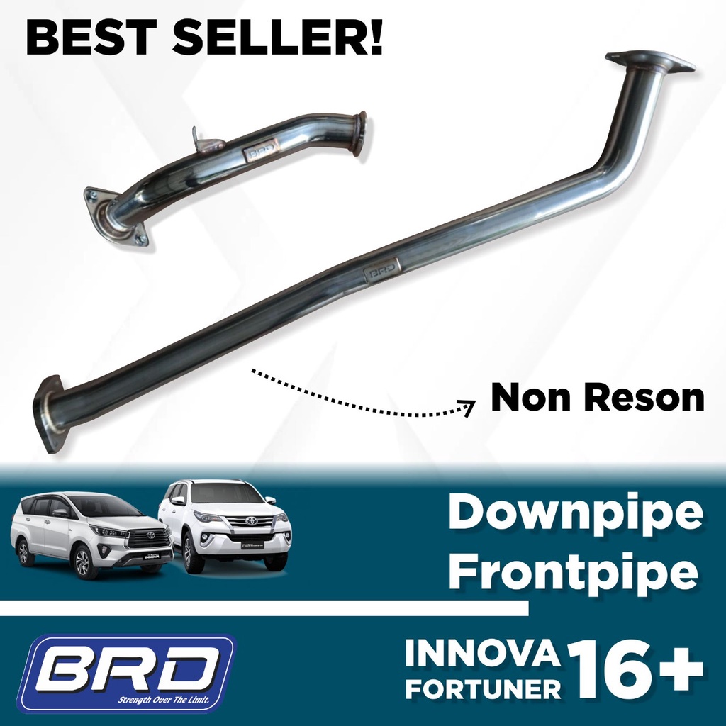 Jual PAKET Exhaust Muffler BRD Thai DOWNPIPE FRONTPIPE Innova Reborn ...