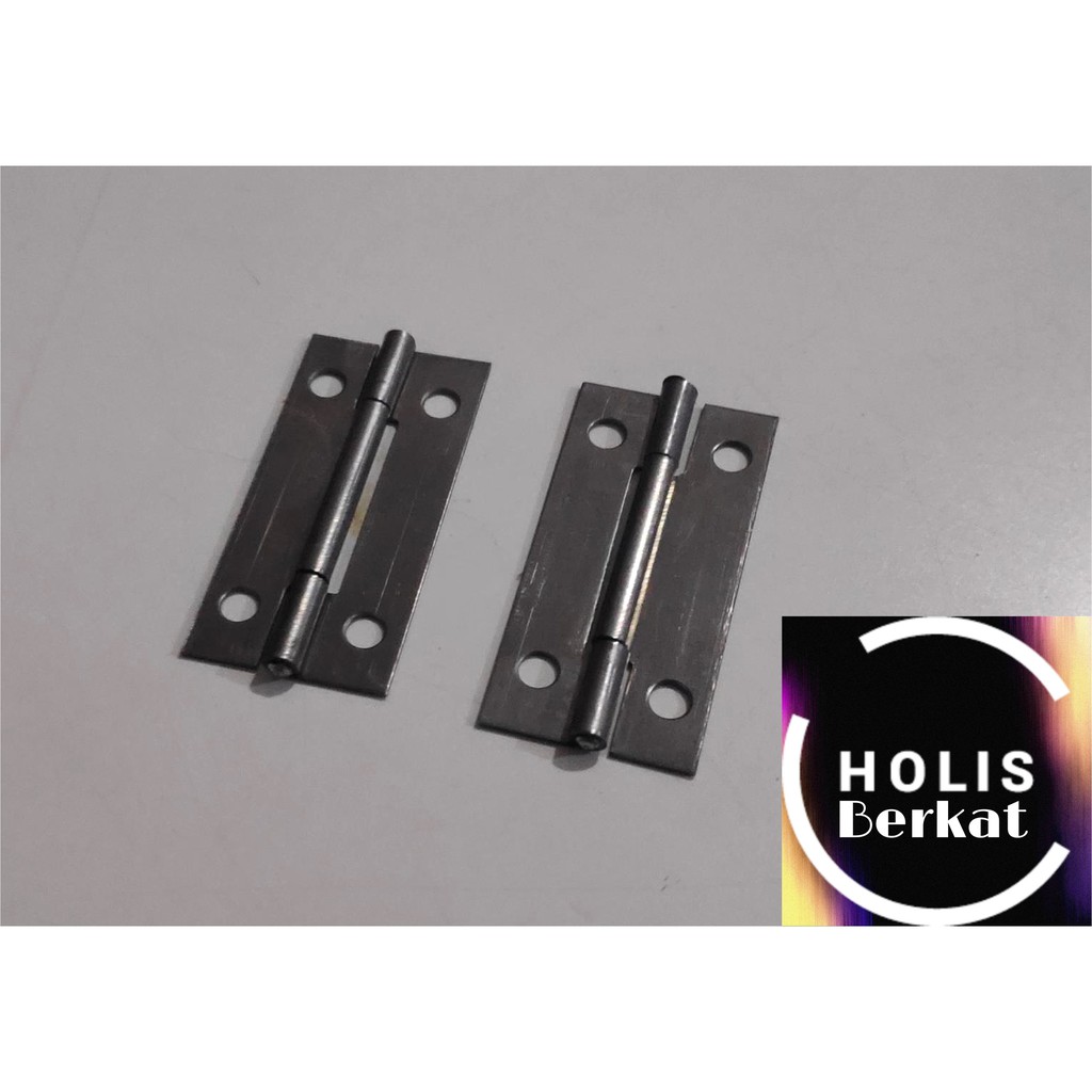 Jual ENGSEL KUPU KUPU / ENGSEL PINTU 2 INCH PER PASANG | Shopee Indonesia