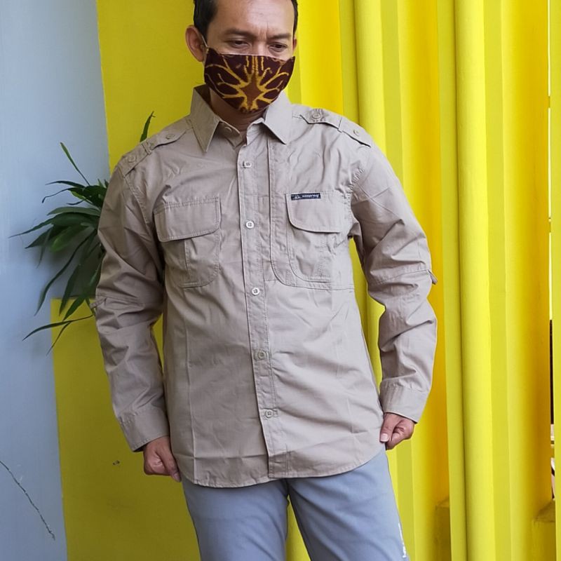 Jual Kemeja Ripstop Katun Panjang SNEPRING - Kemeja PDL Lapangan ...