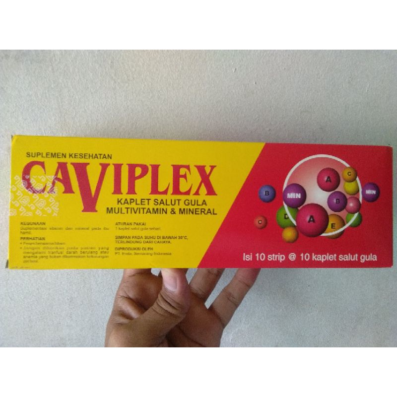 Jual caviplex 100 tablet | Shopee Indonesia