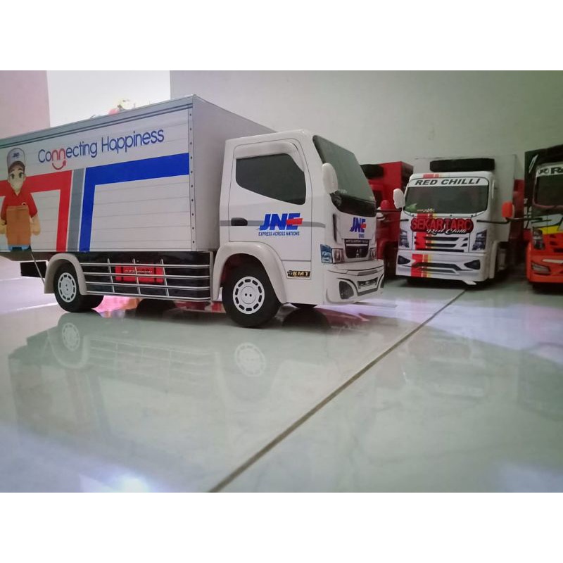 Jual Miniatur Truk BOX Paket JNE | Shopee Indonesia