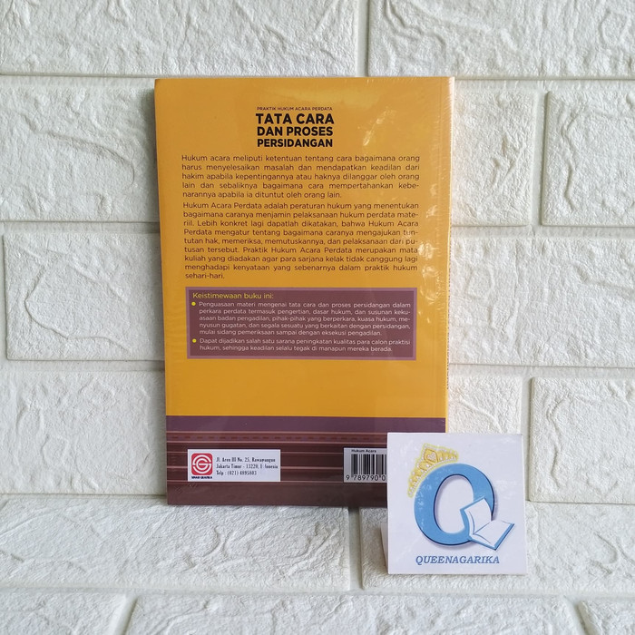 Jual BUKU TATA CARA DAN PROSES PERSIDANGAN EDISI DUA suroso SINAR ...