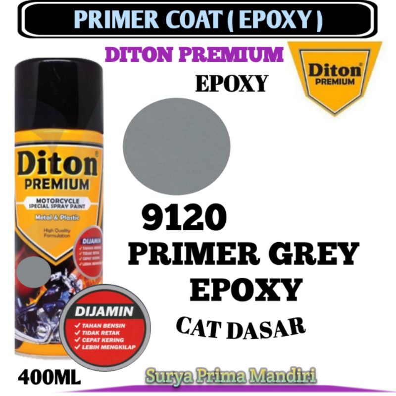 Jual 9120 PRIMER GREY EPOXY DITON PREMIUM 400cc Cat Semprot Pylox Pilok ...