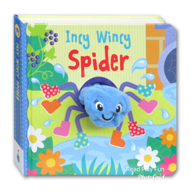 Jual Incy Wincy Spider Finger Puppet Board Book | Shopee Indonesia