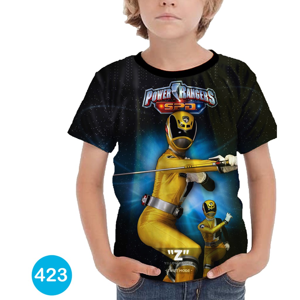 Jual Baju Anak Power Rangers 3D Printing 3D Kartun TV Series #423 ...