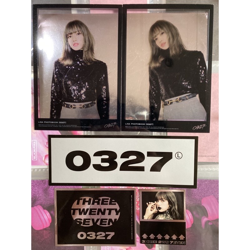 Jual BLACKPINK LISA 0327 PHOTOBOOK LIMITED EDITION — PET PHOTOCARD PC ...