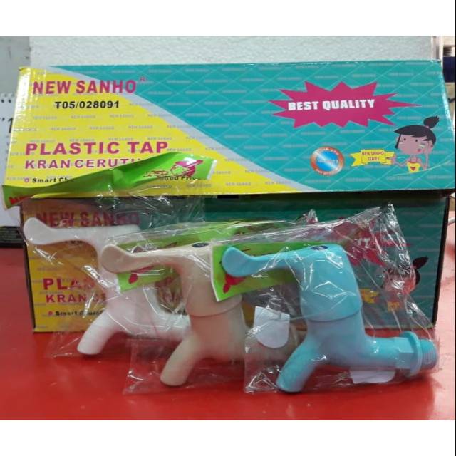 Jual KRAN PVC 1/2" INCI NEW SANHO / KRAN ENGKEL TEMBOK PLASTIK | Shopee ...